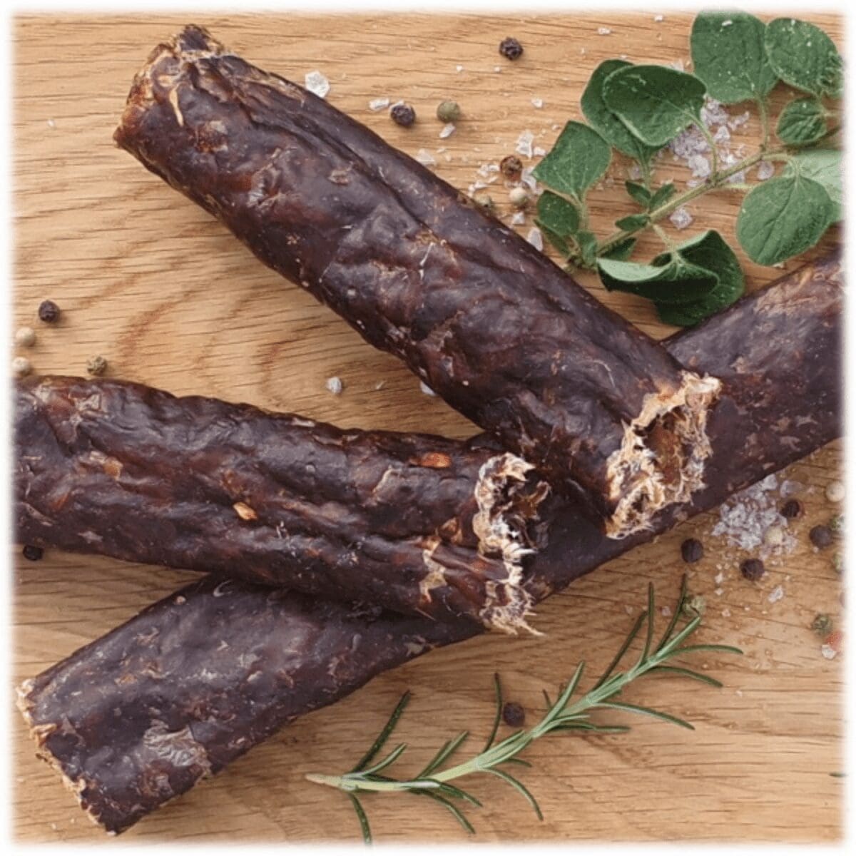 Venison Raw Hide Chew Treats for Cats and Dogs (Small 14 cm)